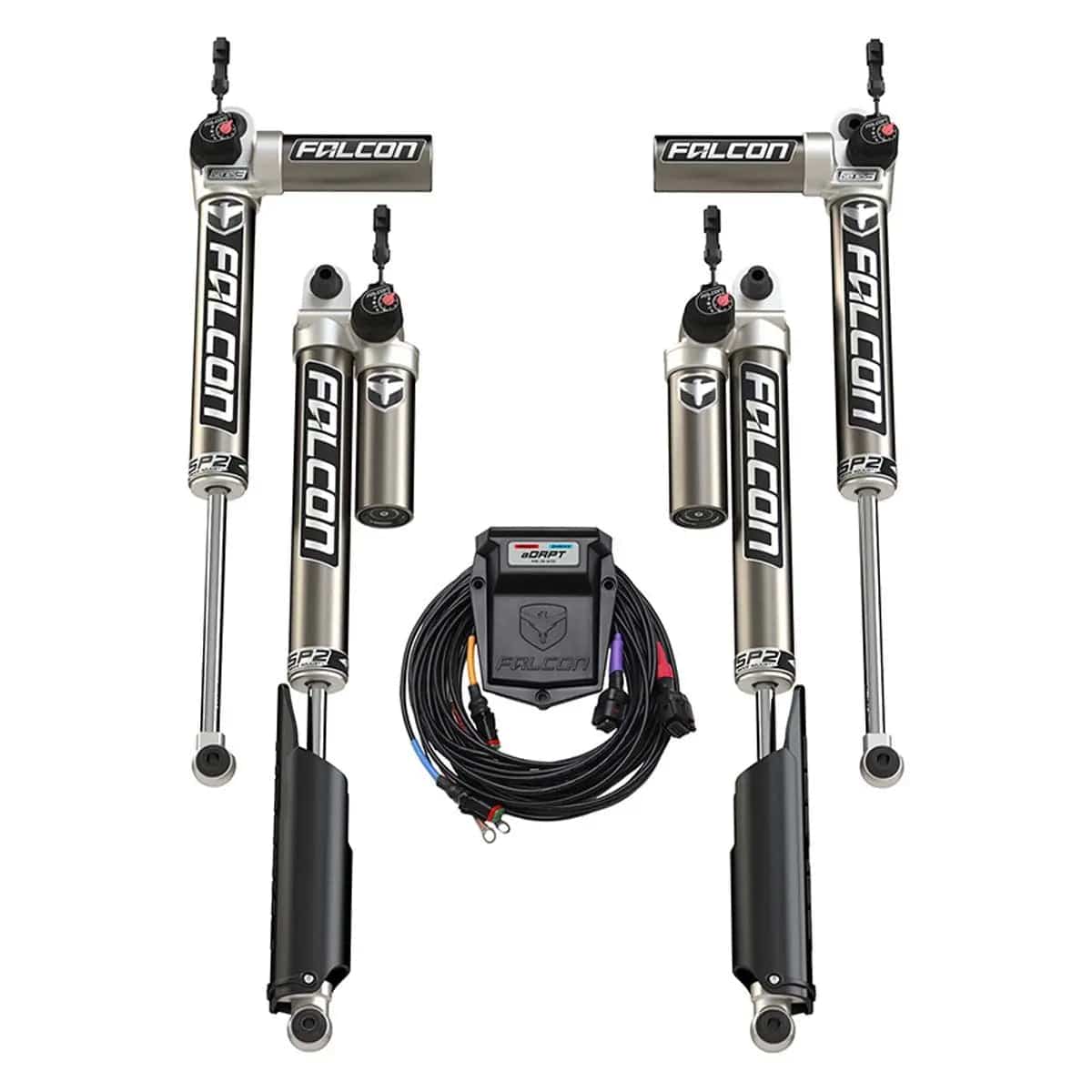 Falcon Shocks Jeep JL SP2 3.5 aDAPT Piggyback Shock Kit - Wheel Every – Wheel Every Weekend