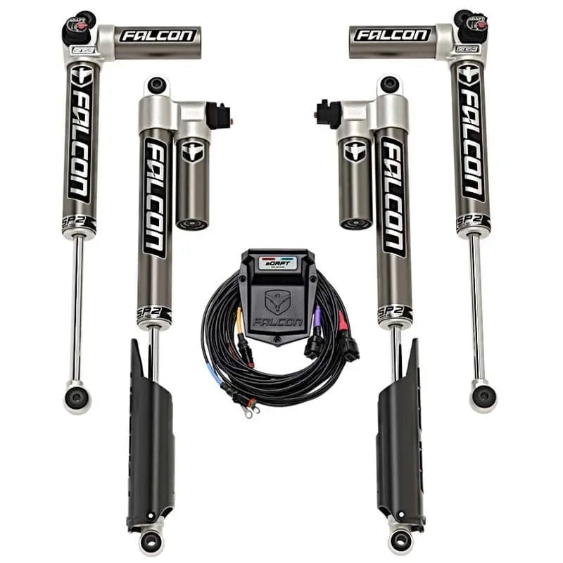 Falcon Shocks Jeep JT SP2 3.5 aDAPT e-Adjust Piggyback Shock Kit ...