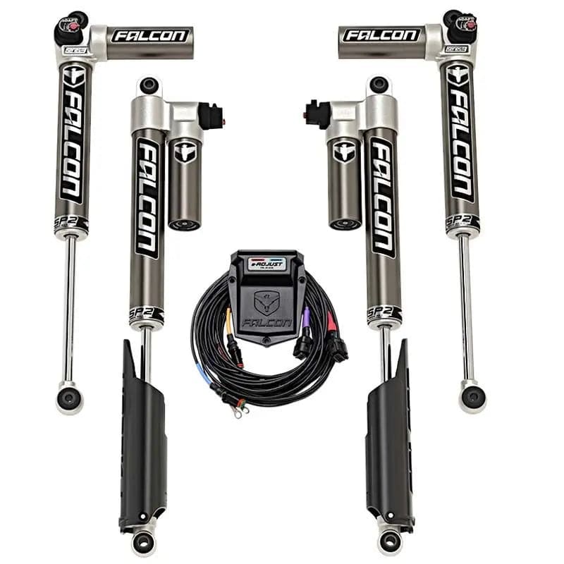 Falcon Shocks Jeep JT SP2 3.5 e-Adjust Piggyback Shock Kit | Wheel ...
